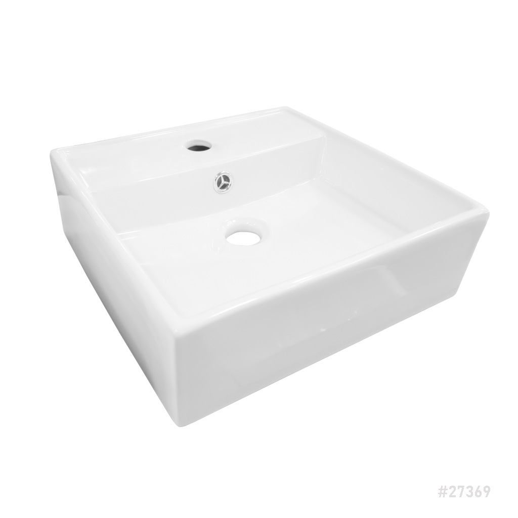 Ceramic Wash Basin 375x375x120mm 308 | Whetstone